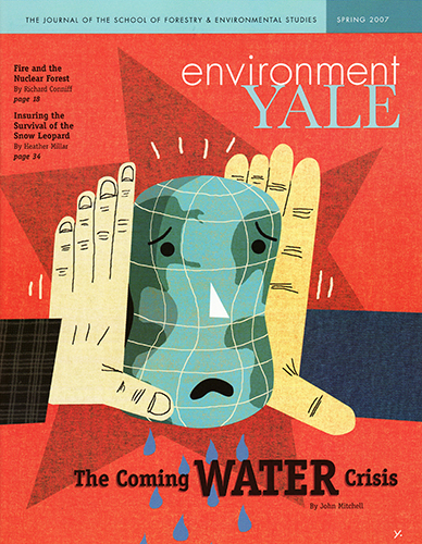Cover for Environment Yale Magazine | James Yang