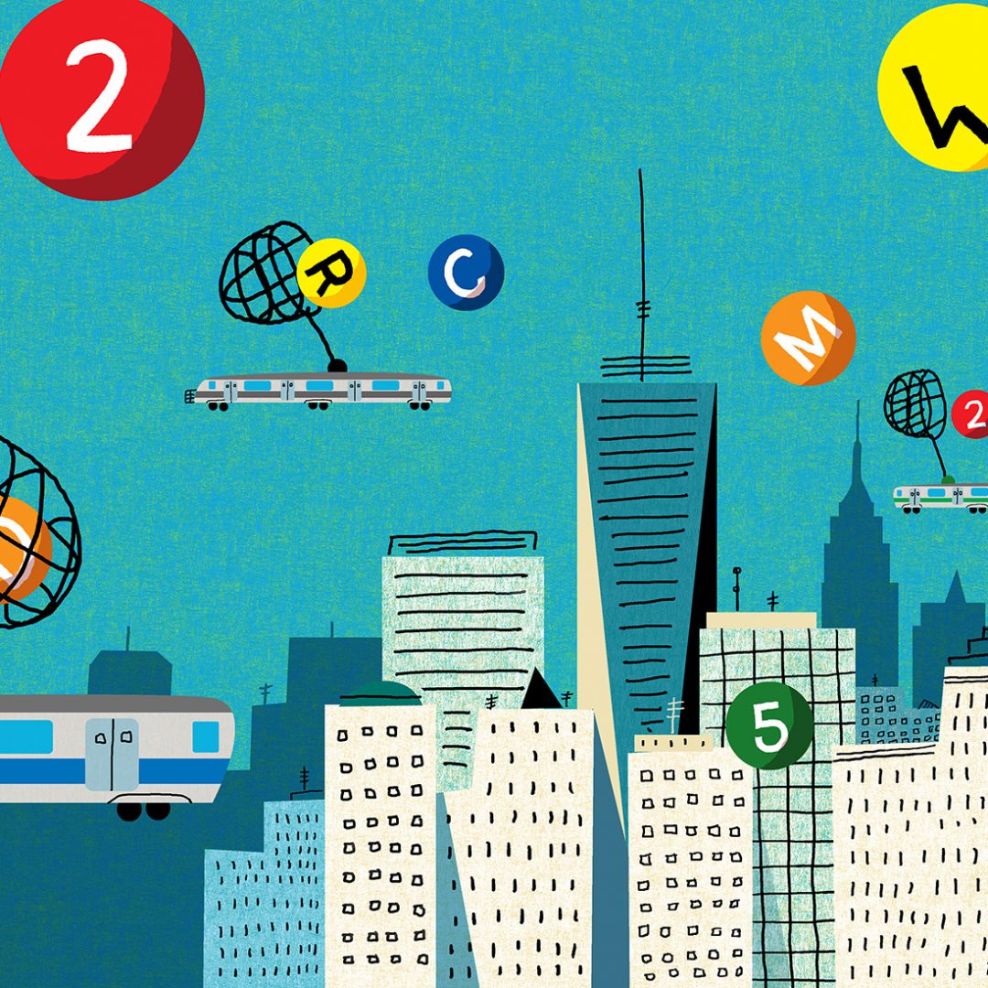 MTA Art Card and Wallpaper | James Yang