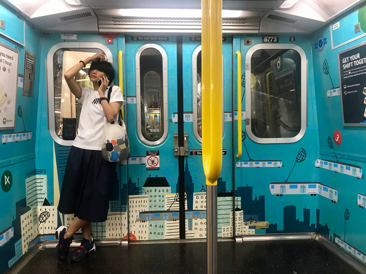 MTA Art Card and Wallpaper | James Yang